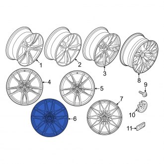 BMW 3-Series OEM Wheels & Tires | Lug Nuts, TPMS Sensors — CARiD.com