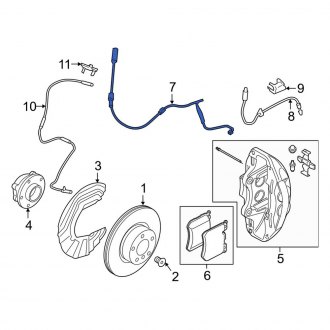 BMW i4 Brake System Sensors & Connectors — CARiD.com
