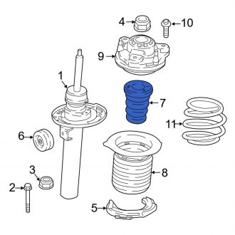 BMW i4 Shock & Strut Mounts | Rear, Front — CARiD.com