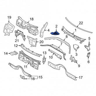 BMW 3-Series Cowl Panels & Parts | Vent Grills — CARiD.com