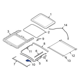 BMW X7 OEM Roofs & Parts | Panels, Drip Rails — CARiD.com