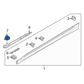 BMW OEM Running Boards | Factory Side Steps & Nerf Bars — CARiD.com