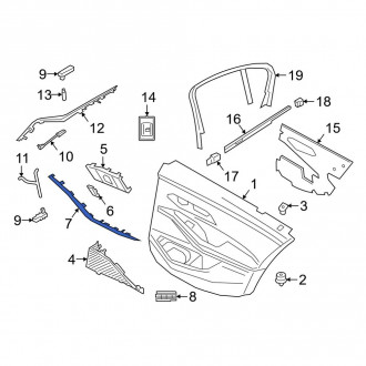 BMW 3-Series Door Moldings | Side, Edge, Belt – CARiD.com