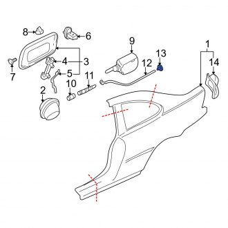 BMW X5 Fuel Doors & Parts — CARiD.com