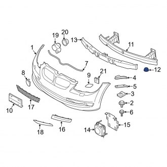 BMW 5-Series OEM Bumpers | Genuine Front & Rear Bumpers — CARiD.com