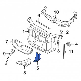 BMW X1 Header Panel Brackets & Hardware — CARiD.com