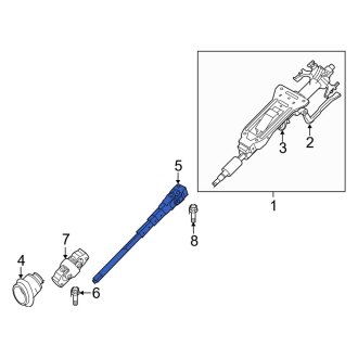 BMW X1 Steering Columns, Shafts & Parts — CARiD.com