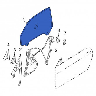 BMW 3-Series Window Glass | Door Glass — CARiD.com