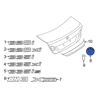 BMW OE™ Emblems & Logos | CARiD