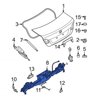 BMW 3-Series Trunk/Tailgate Handles & Locks — CARID.com