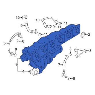 BMW X6 OEM Exhaust Parts | Systems, Tips, Pipes — CARiD.com