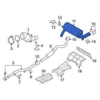 BMW 4-Series OEM Exhaust Parts | Systems, Tips, Pipes — CARiD.com