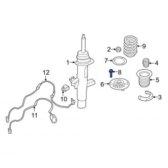 BMW 3-Series OEM Suspension Parts | Shocks, Struts — CARiD.com