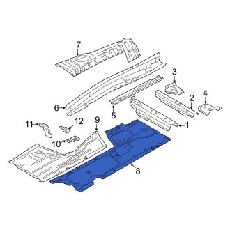 BMW 3-Series OEM Rocker Panels & Floors | Side Skirts, Pans — CARiD.com