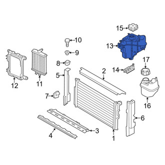 BMW 4-Series OEM Engine Cooling Parts | Radiators, Fans — CARiD.com
