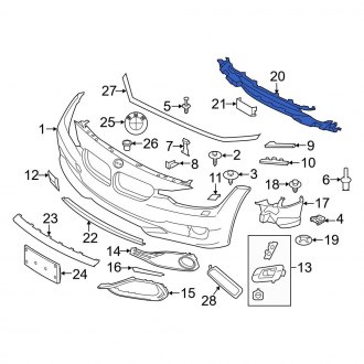 BMW OEM Bumpers | Genuine Front & Rear Bumpers — CARiD.com