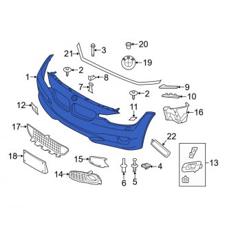 BMW 4-Series Replacement Front Bumpers & Components — CARiD.com
