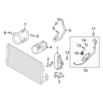 BMW 5-Series OEM A/C & Heating Parts | Systems, Compressors — CARiD.com