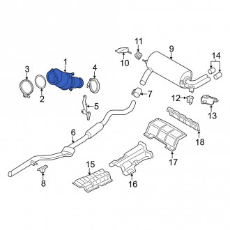 BMW 4-Series OEM Exhaust Parts | Systems, Tips, Pipes — CARiD.com