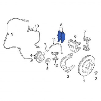 BMW 4-Series OEM Brake Parts | Pads, Bleeders, Rotors — CARiD.com