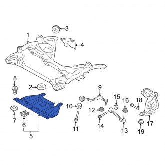 BMW 4-Series Underbody Covers | Splash Shields — CARiD.com