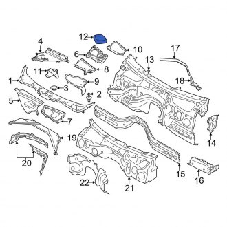 BMW 4-Series Cowl Panels & Parts | Vent Grills — CARiD.com