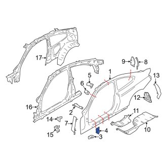 BMW 4-Series OEM Rocker Panels & Floors | Side Skirts, Pans — CARiD.com