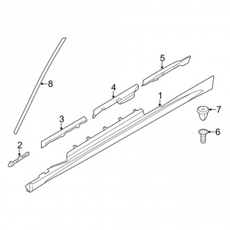 2020 BMW 4-Series OEM Rocker Panels & Floors — CARiD.com