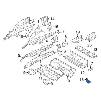BMW 3-Series OEM Rocker Panels & Floors | Side Skirts, Pans — CARiD.com