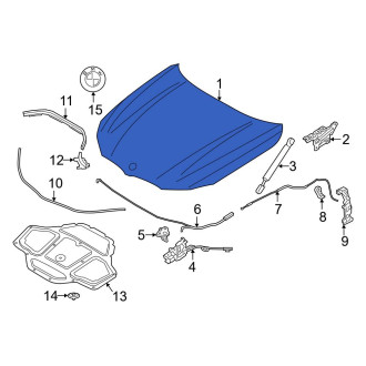 BMW 5-Series Replacement Hood Panels — CARiD.com
