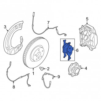 BMW 5-Series OEM Brake Parts | Pads, Bleeders, Rotors — CARiD.com