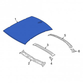 BMW 5-Series OEM Roofs & Parts | Panels, Drip Rails — CARiD.com