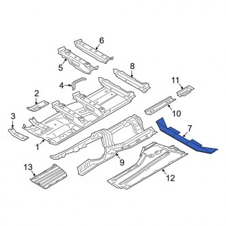 BMW 5-Series OEM Rocker Panels & Floors | Side Skirts, Pans — CARiD.com