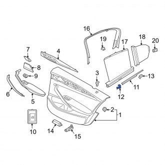 BMW 5-Series Door Seals & Weatherstripping – CARiD.com
