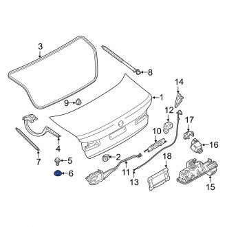 BMW iX Replacement Hood Hardware — CARiD.com