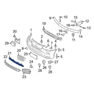 BMW X4 Replacement Grilles | Moldings, Brackets - CARiD.com