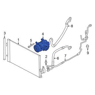 BMW X3 OEM A/C & Heating Parts | Systems, Compressors — CARiD.com