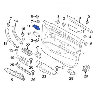 BMW X6 Door Handles & Window Crank Handles — CARiD.com