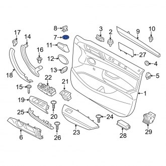 BMW X4 OEM Doors & Parts | Shells, Panels, Armrests — CARiD.com