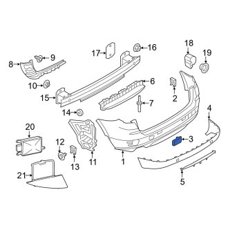 BMW X4 Bumper Inserts & Covers | Front, Rear — CARiD.com