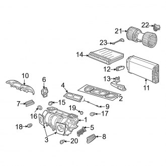 2003 BMW X5 OEM A/C & Heating Parts - Systems | CARiD