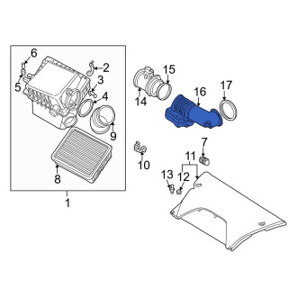 BMW X5 OEM Engine & Components | Air Intake Parts — CARiD.com