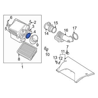 BMW X5 OEM Engine & Components | Air Intake Parts — CARiD.com