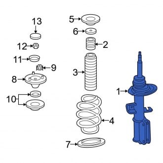 BMW OEM Suspension Parts - Factory Shocks & Struts | CARiD