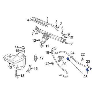 BMW X5 Washer Nozzles & Parts | CARiD