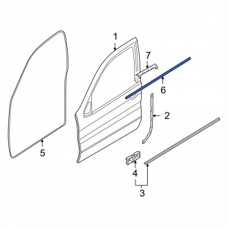 BMW X5 Replacement Window Seals — CARID.com