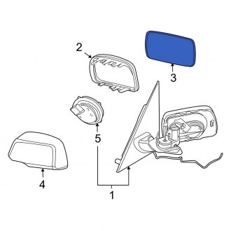 BMW X5 OEM Mirrors - Towing, Side & Rear View | CARiD