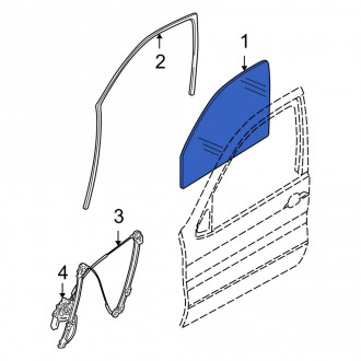 BMW X5 Window Glass | Door Glass — CARiD.com
