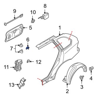 BMW OEM Quarter Panels & Parts | Rear & Front — CARiD.com