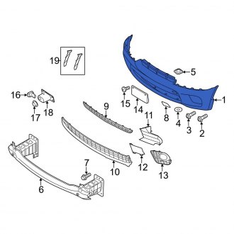 BMW X6 Replacement Front Bumpers & Components — CARiD.com